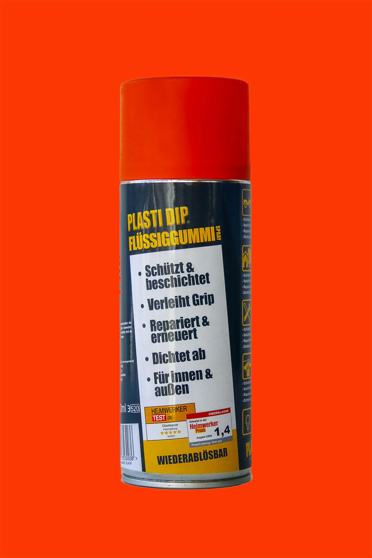 Plasti Dip Sprey - Mat Neon Turuncu 400ml - çok amaçlı kaplama Spreyi